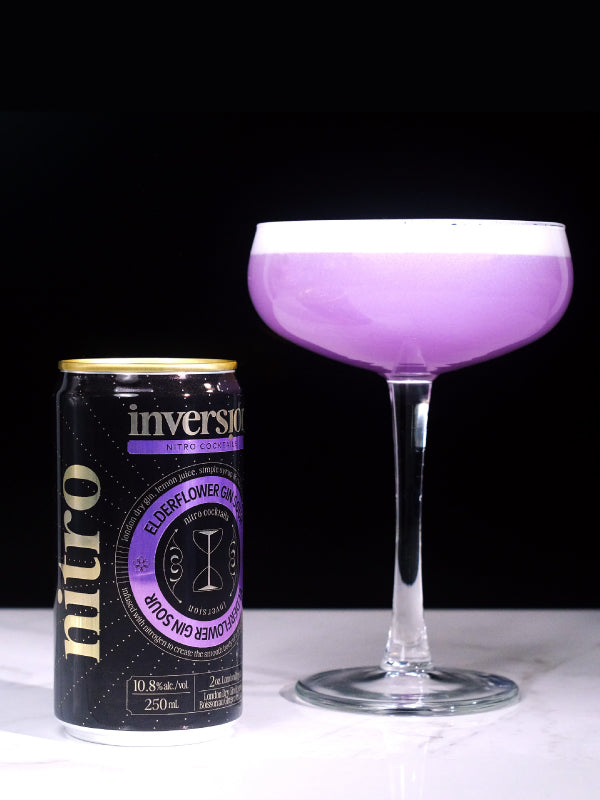 inversion Elderflower Gin Sour is finally canned – Gradient Beverages