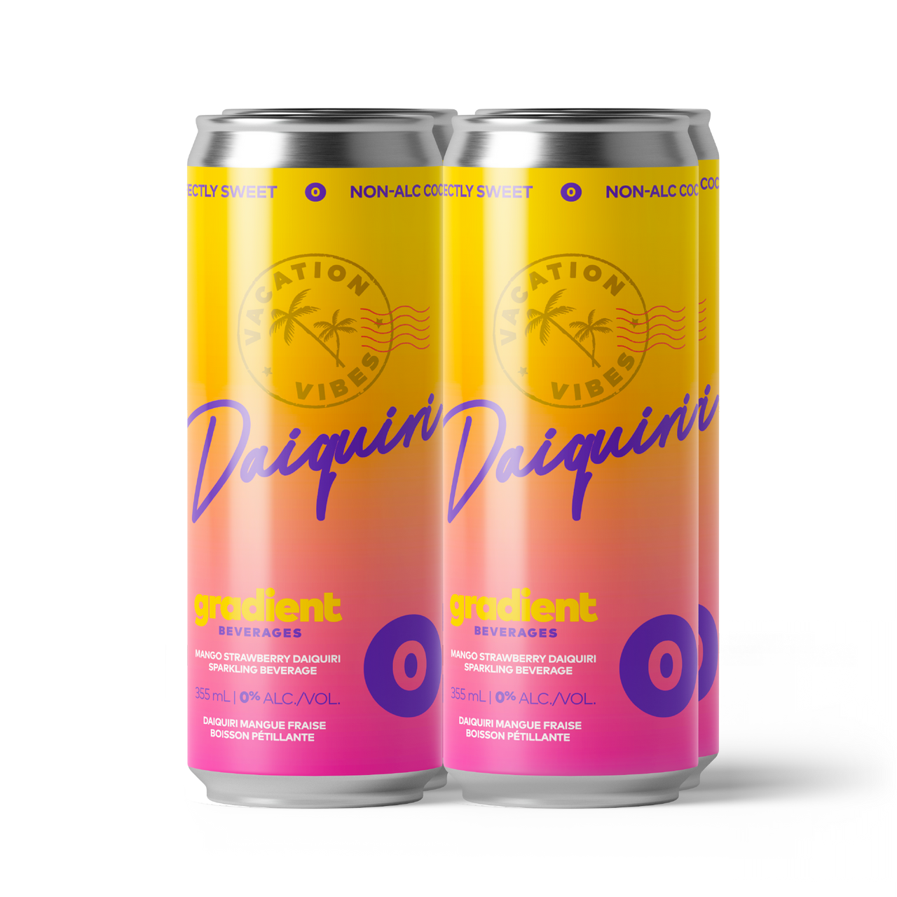 0% Single Flavour Non-Alcoholic 4-packs – Gradient Beverages