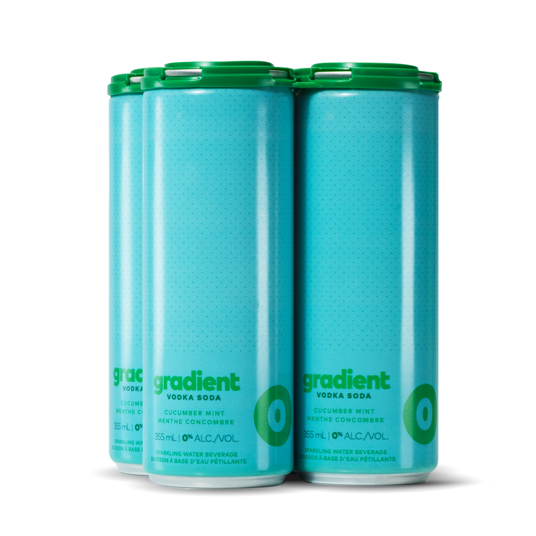 0% Single Flavour Non-Alcoholic 4-packs – Gradient Beverages
